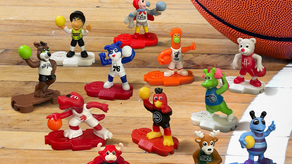 Kinder Joy e NBA trazem os mascotes dos times de basquete como surpresa ...